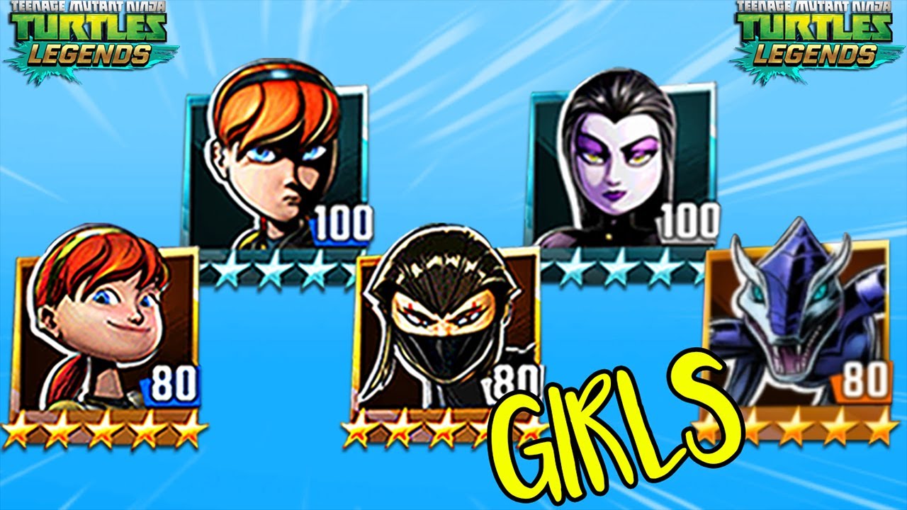 TMNT Legends April, Karai, Shinigami, April Kunoichi, Karai Serpent ...