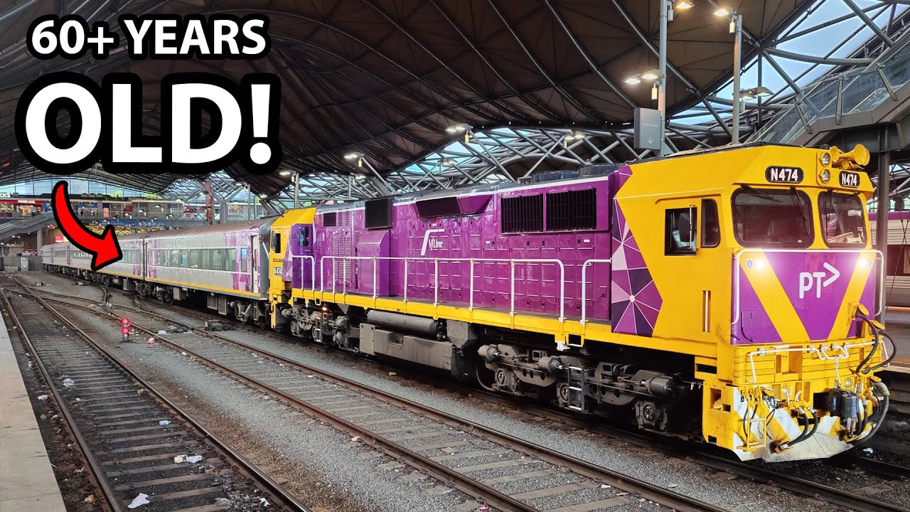 I Took a Trip on V/Line’s Oldest Trains – It Wasn’t Great… - YouTube