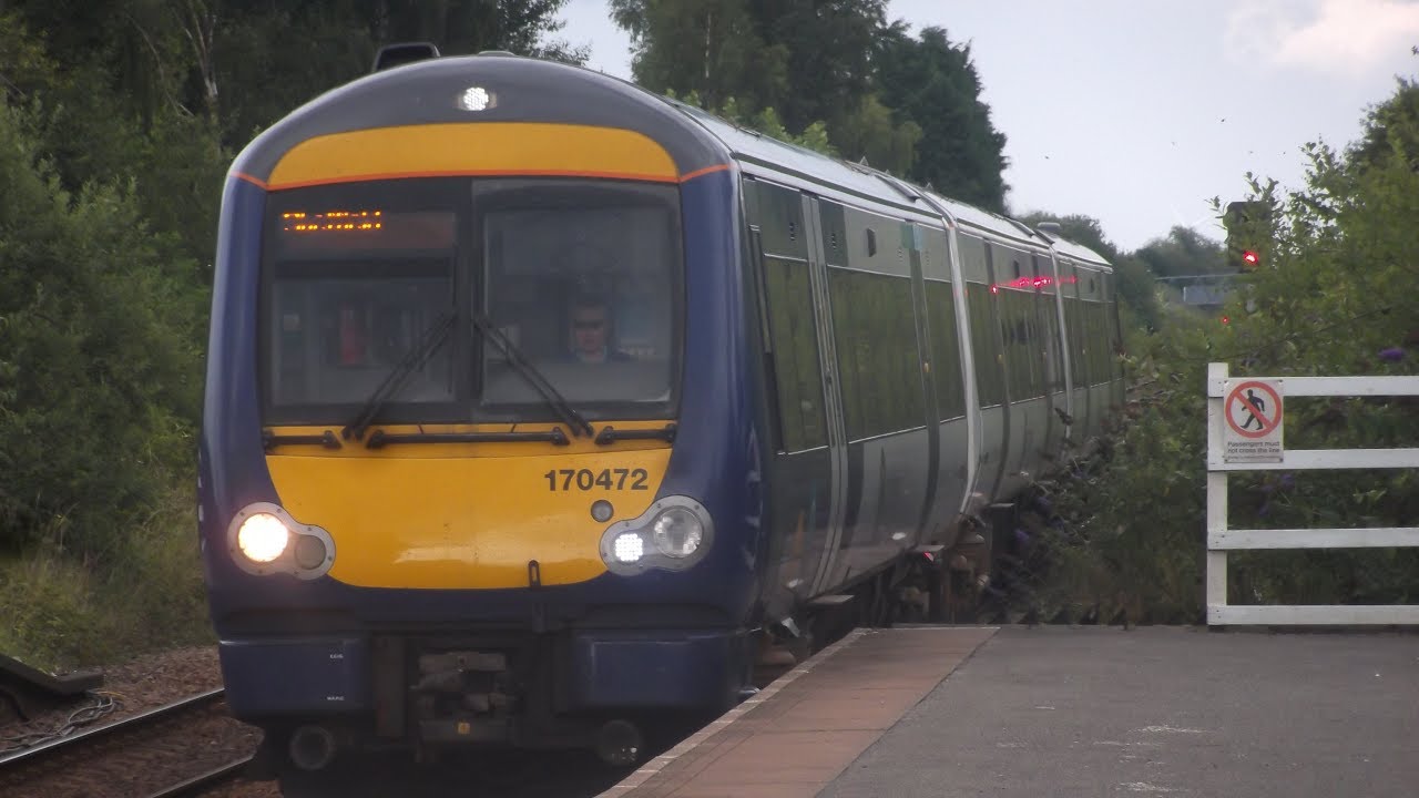 Northern 170 472 Turbostar Ex Scotrail Unit departing Doncaster , 03/08 ...