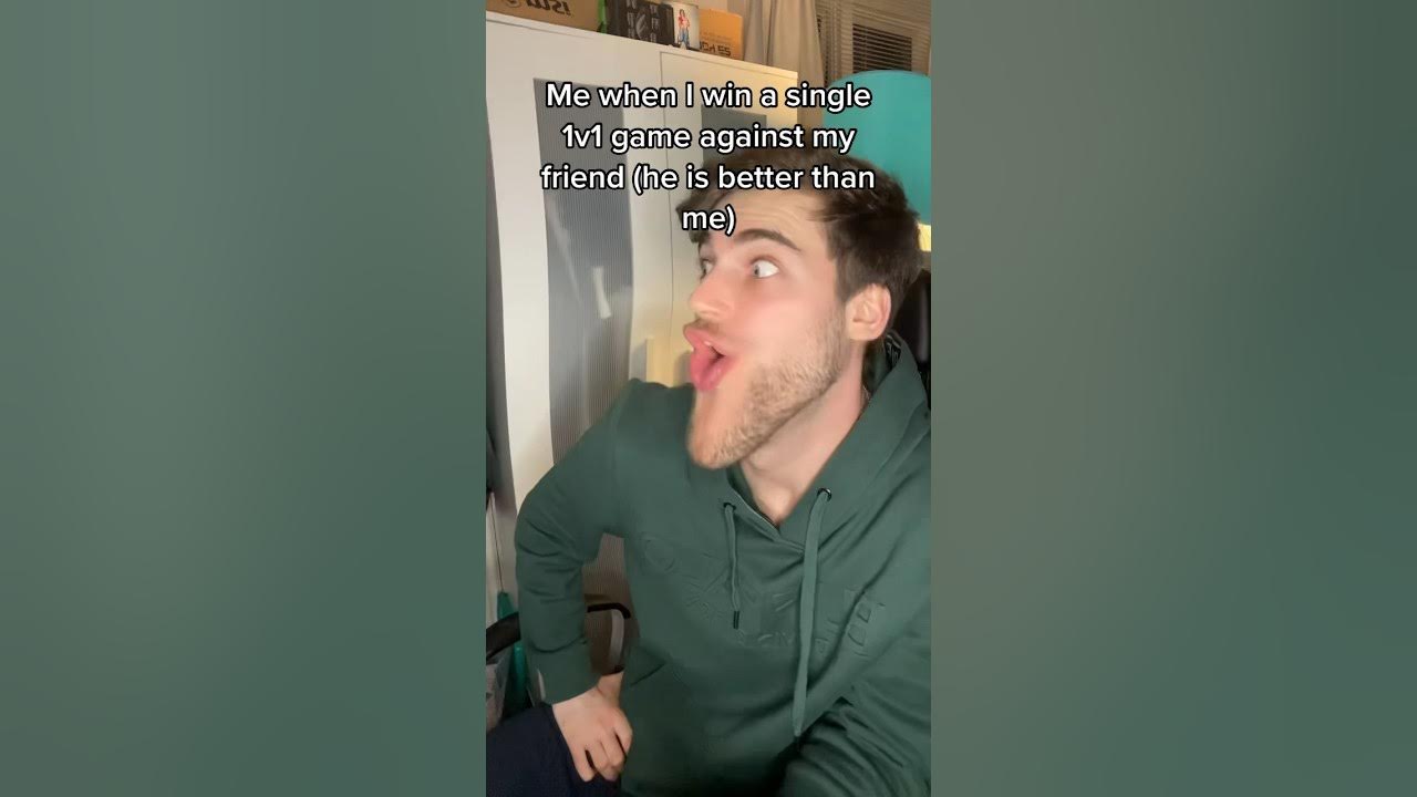 When I win a single game against my friend after losing 20 matches ...