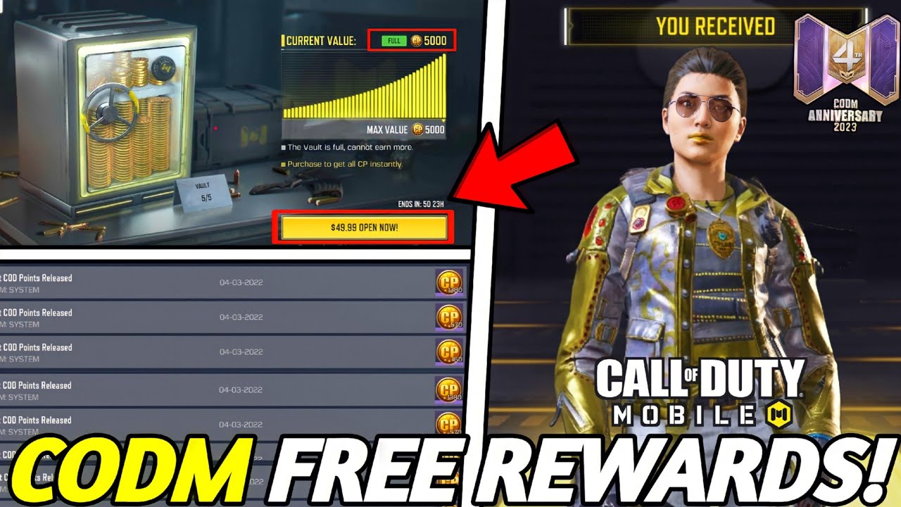 *NEW* Get FREE Characters + CP Vault + Special Event & 40CP Legendary ...