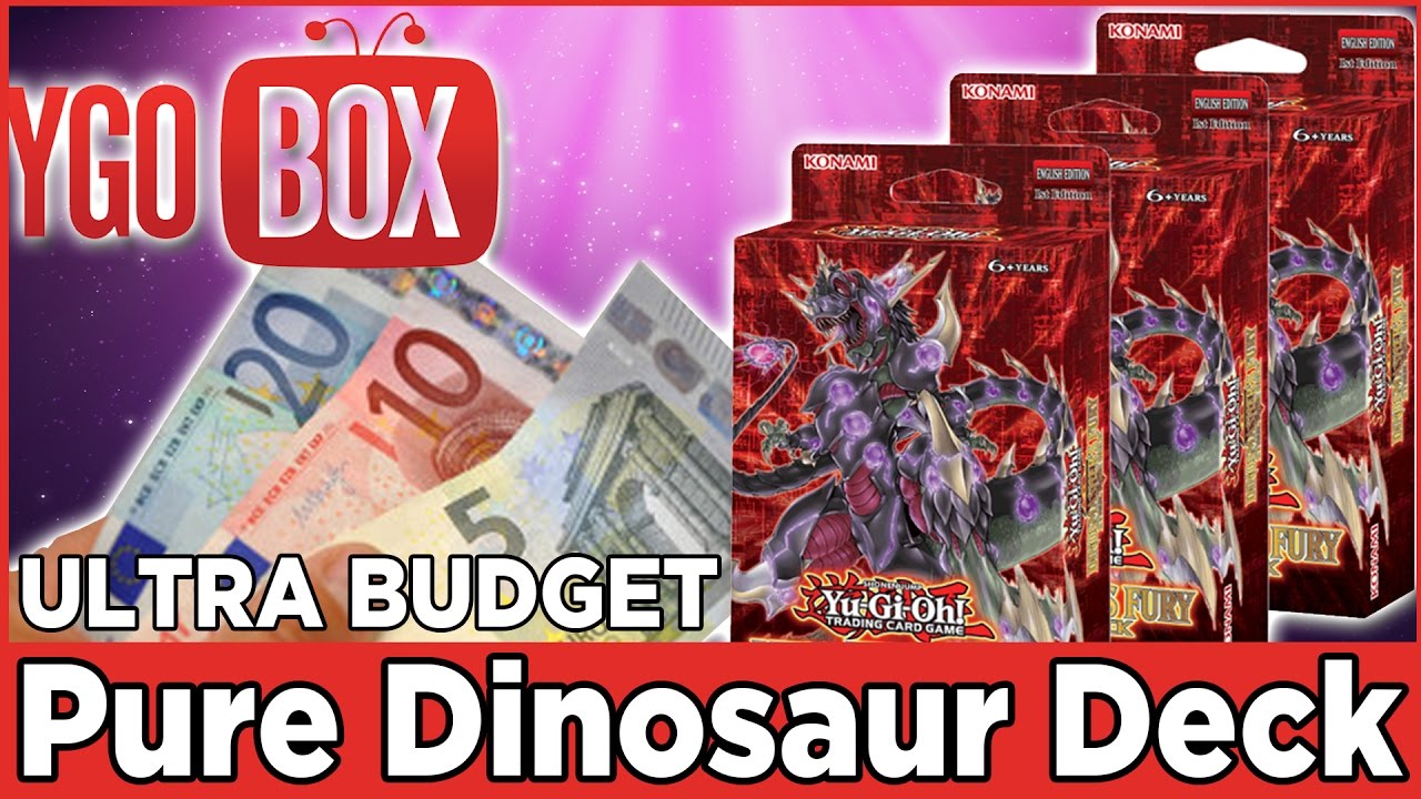 [YGO] *Best* Pure Dinosaur Deck!! [in QHD!] :D - YouTube