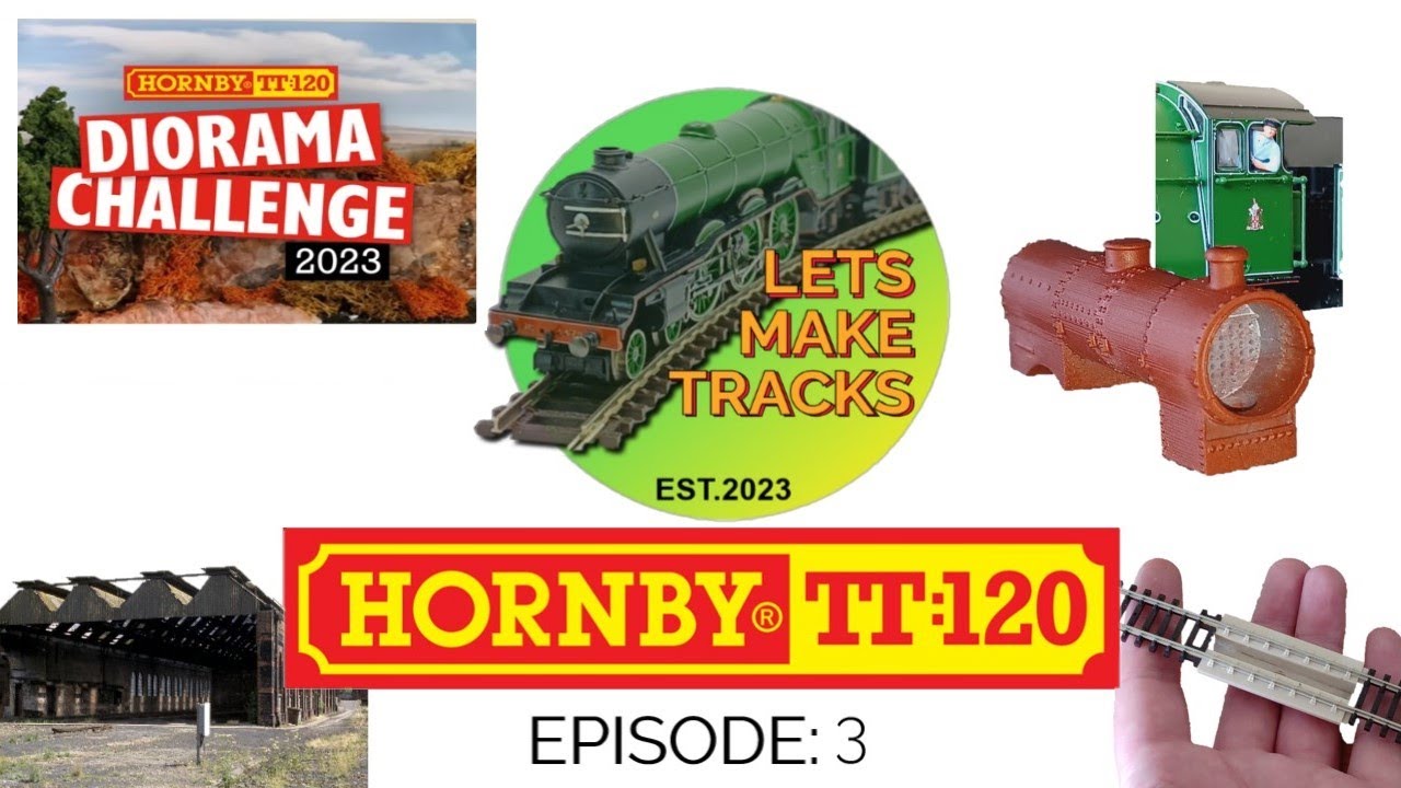 Hornby TT120 Detail Pieces for the Diorama challenge - YouTube