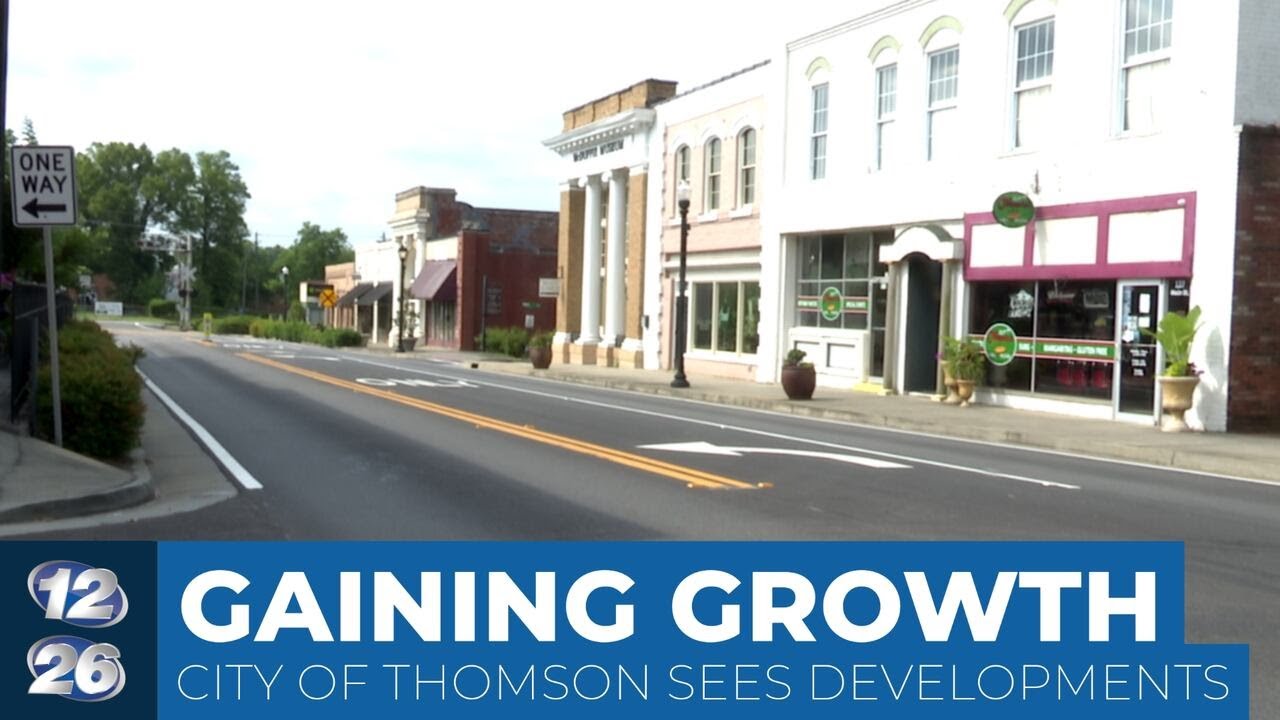 City of Thomson sees new developments as growth continues - YouTube