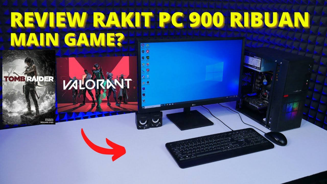 RAKIT PC SUPER KENTANG 900 RIBUAN UNTUK MAIN GAME ? - YouTube