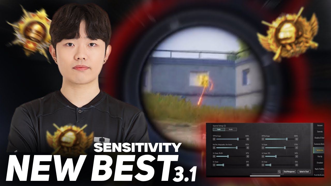 NEW BEST SENSITIVITY SETTINGS FOR PUBG/BGMI | NEW DK OSAL CONTROL AND ...