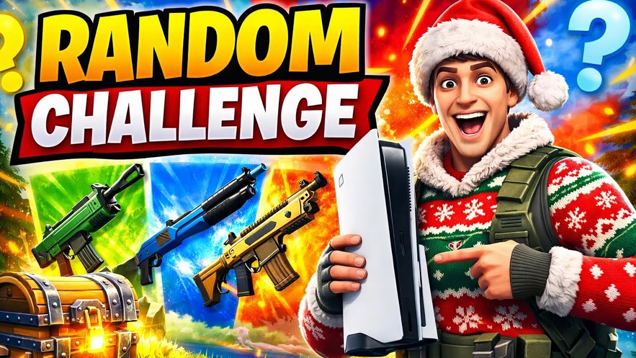 🔥 GANÉ un Random Challenge IMPOSIBLE en Fortnite 😱 | RANDOM LOOT 👻 ...