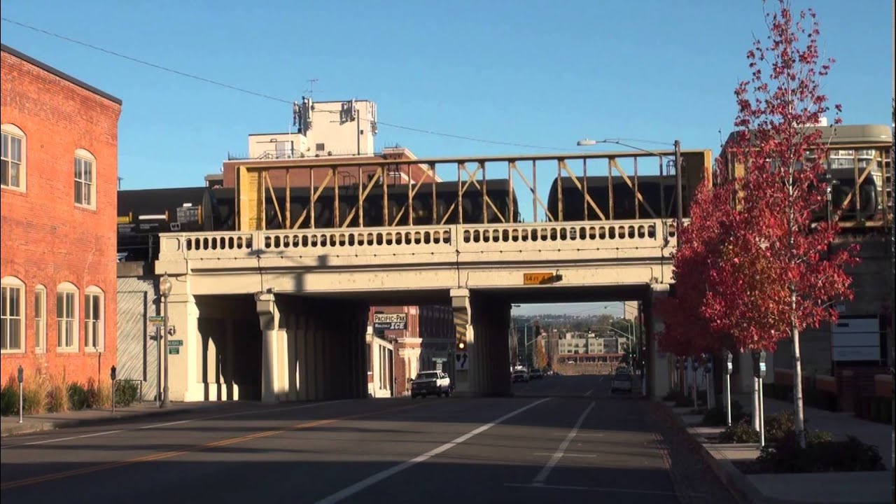 Eastbound Canadian Pacific Train Through Spokane, Washington: 10-10-15 ...