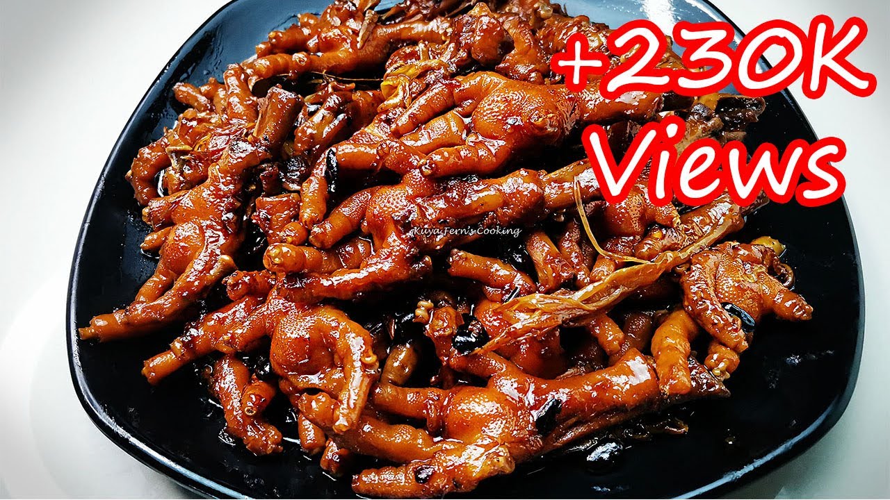 TAOB NANAMAN ANG KALDERO NG KANIN PAG GANITO KASARAP NA CHICKEN FEET ...
