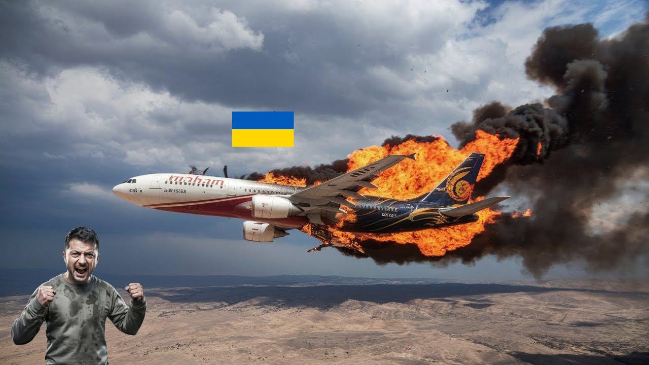 WAR ENDS TODAY! Ukrainian Presidential Plane Shot Down by Russian SU-35 ...