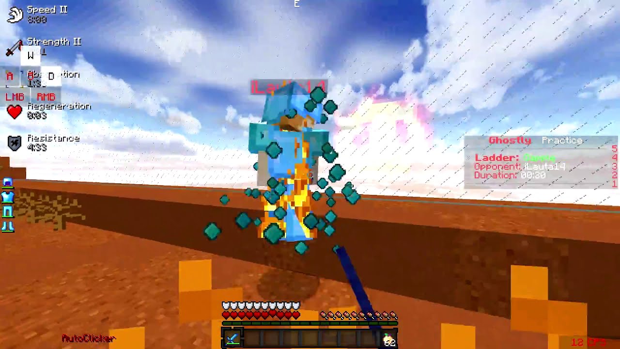 MINECRAFT - REACH mod + ANT-KB mod 1.8.9 [ Links dos mods na descrição ...