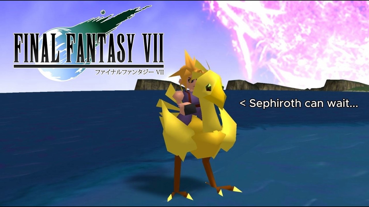 It's The End Of The World- Time To Race CHICKENS - Final Fantasy 7 ...