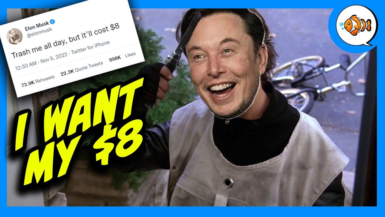 Elon Musk Wants His 8 Dollars! Twitter Loses $4 MILLION Dollars Daily ... Elon Musk Wants His 8 Dollars! Twitter Loses $4 MILLION Dollars Daily ...