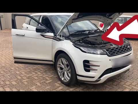 2022 Range Rover Evoque Stamped Vin Number Location - YouTube