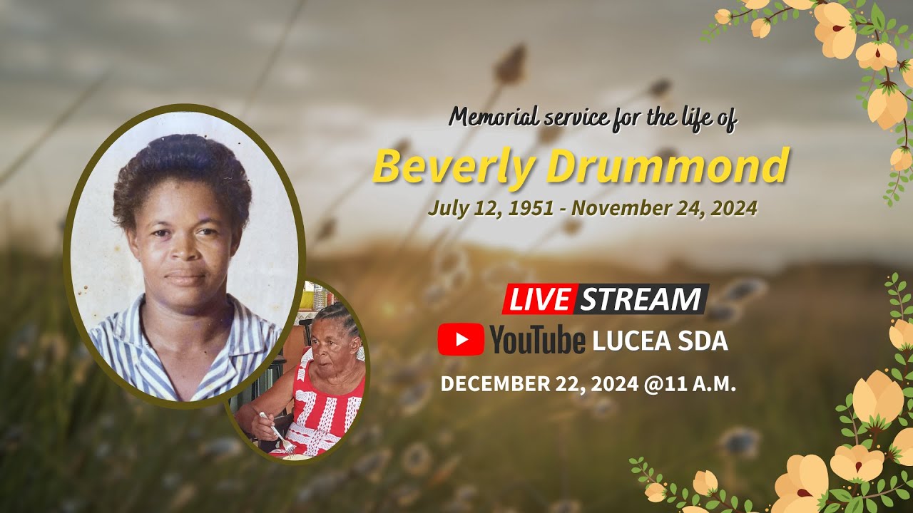 Thanksgiving Service for Beverly Drummond | Dec 22, 2024 - YouTube