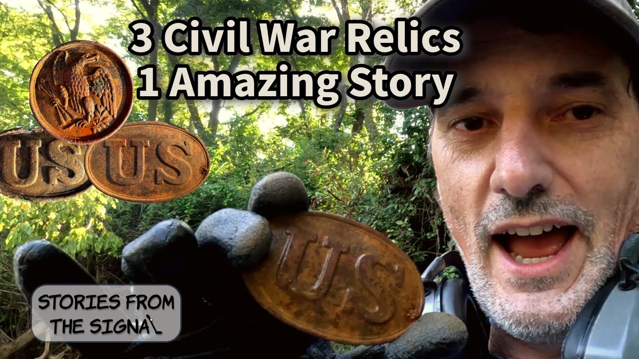 Mike and I find 3 Civil War Relics #metaldetecting @gr8finds196 - YouTube