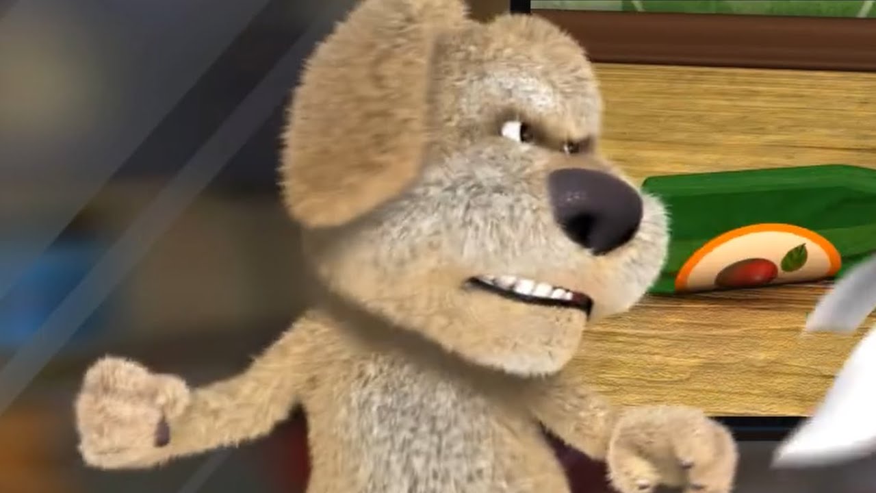 Talking Ben kills Talking Tom - YouTube