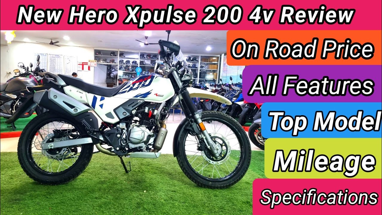 2023 Hero Xpulse 200 4v | Price, Mileage, Engine, Colours ...