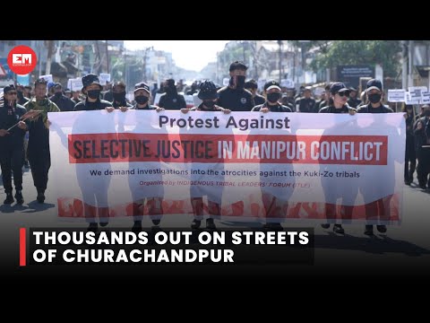 ITLF organises mass rally against alleged atrocities on Kuki-Zo tribals ...