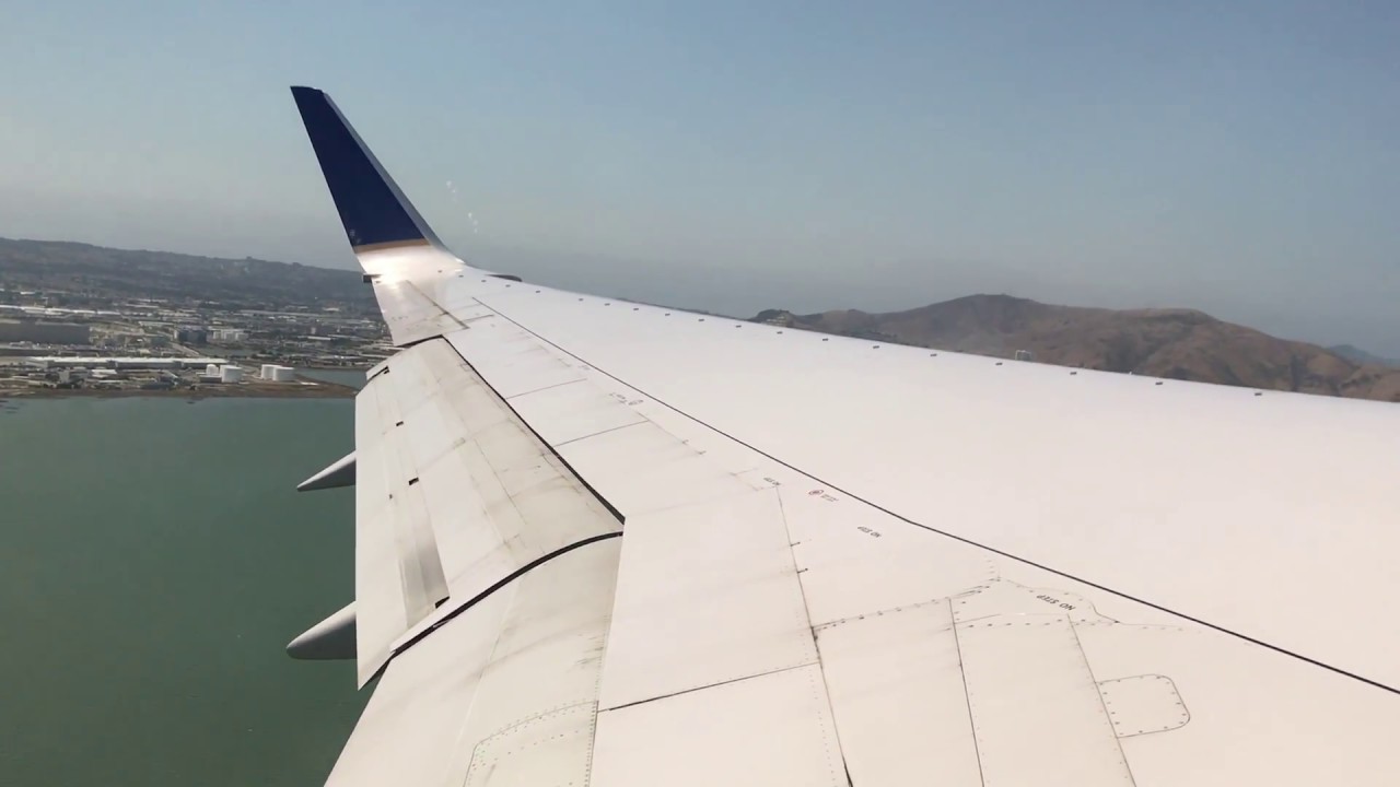 BEAUTIFUL SUNSET: United Airlines| San Francisco-Chicago | Boeing 757 ...