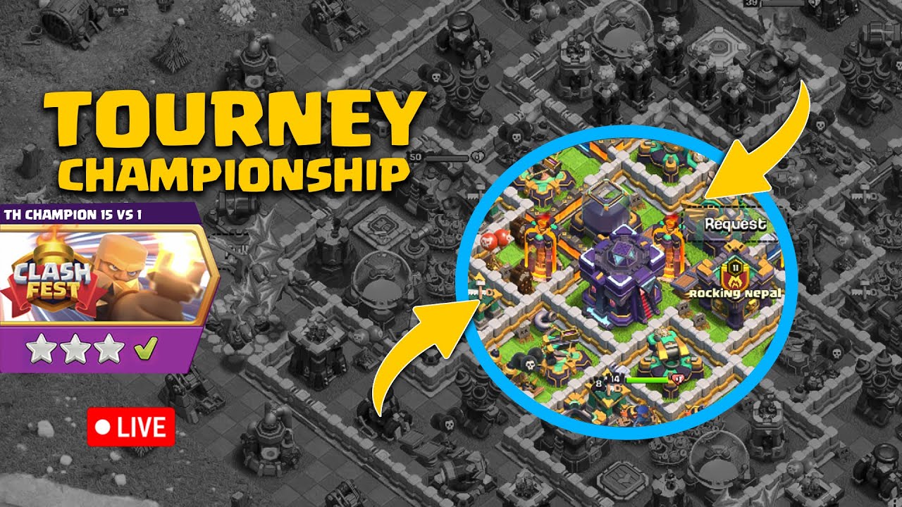 [ NP ] TOURNEY HUB COC LEAUGE | DAY 1 - YouTube