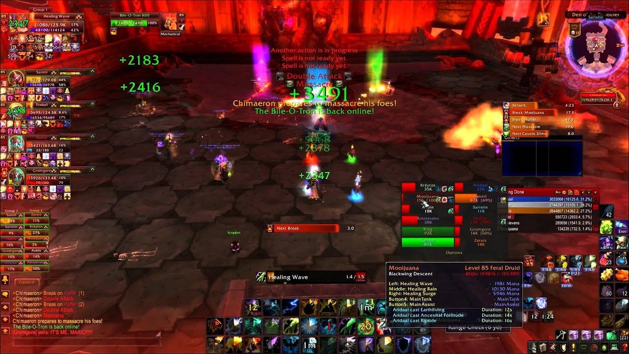 Heroic Chimaeron Kill - YouTube