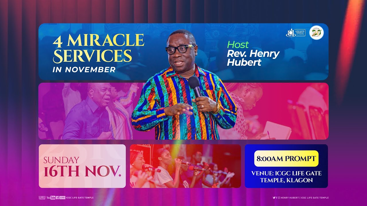 NOVEMBER MIRACLE SERVICE WITH REV. HENRY HUBERT |16|11|2025| - WEEK 2 ...