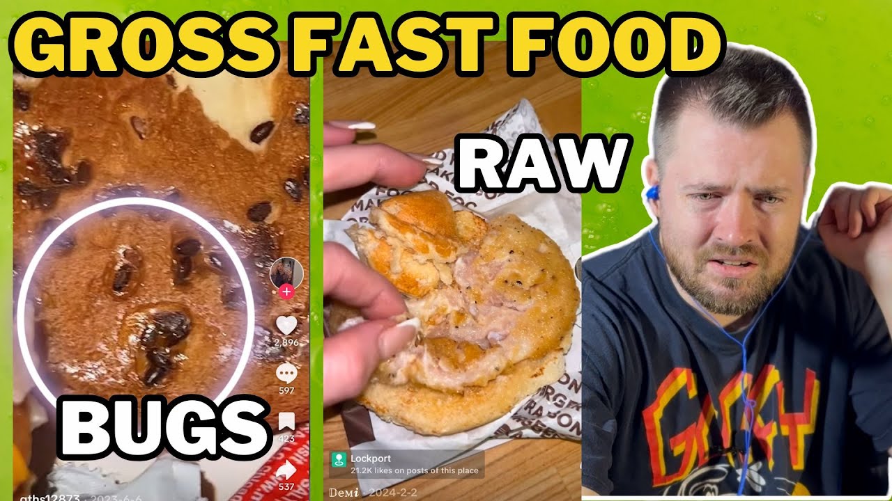 10 Minutes Of The Most DISGUSTING Fast Food - YouTube