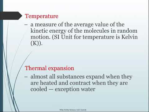 8th Grade Science - Thermal Energy - YouTube
