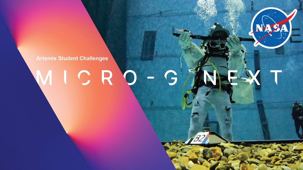 NASA Artemis Student Challenge Team Reacts to Micro-g NExT Test Run ...