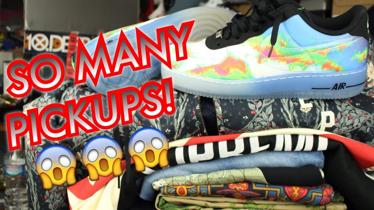 SOOOOOO Many New Pickups | Nike, 10Deep, Supreme, H&M #YEET - YouTube