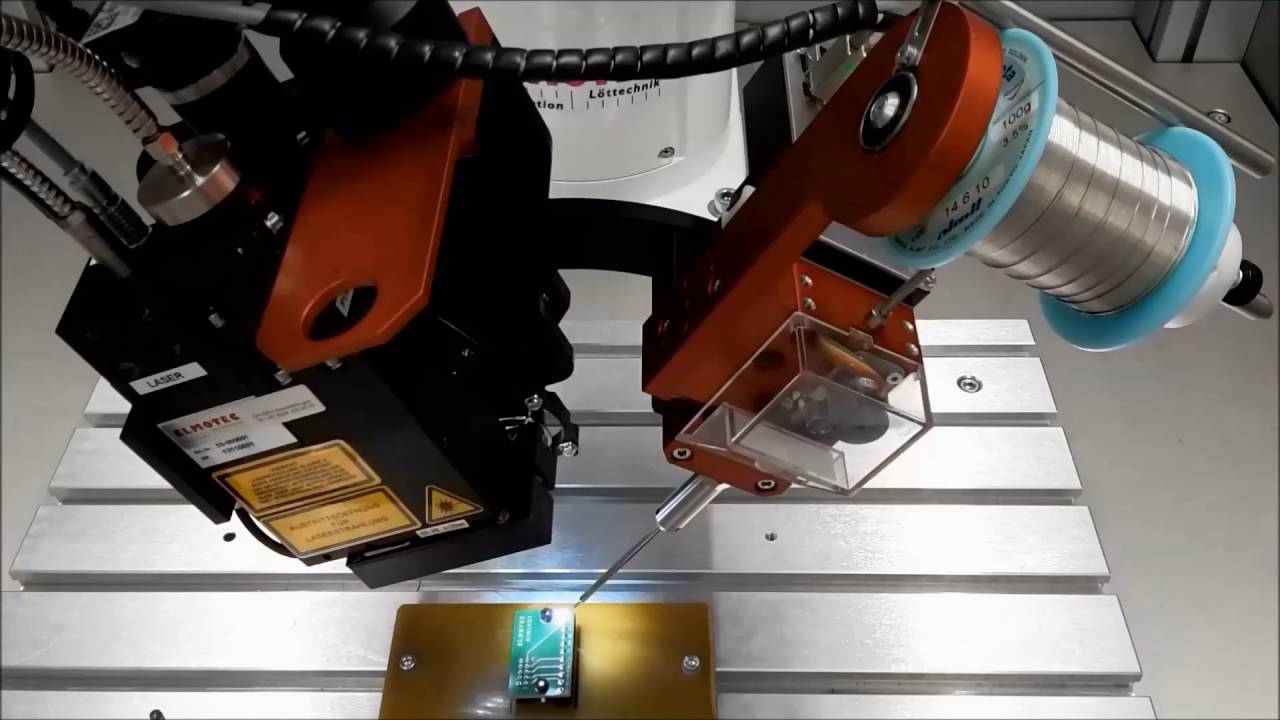 ELMOTEC Laserlöten - YouTube
