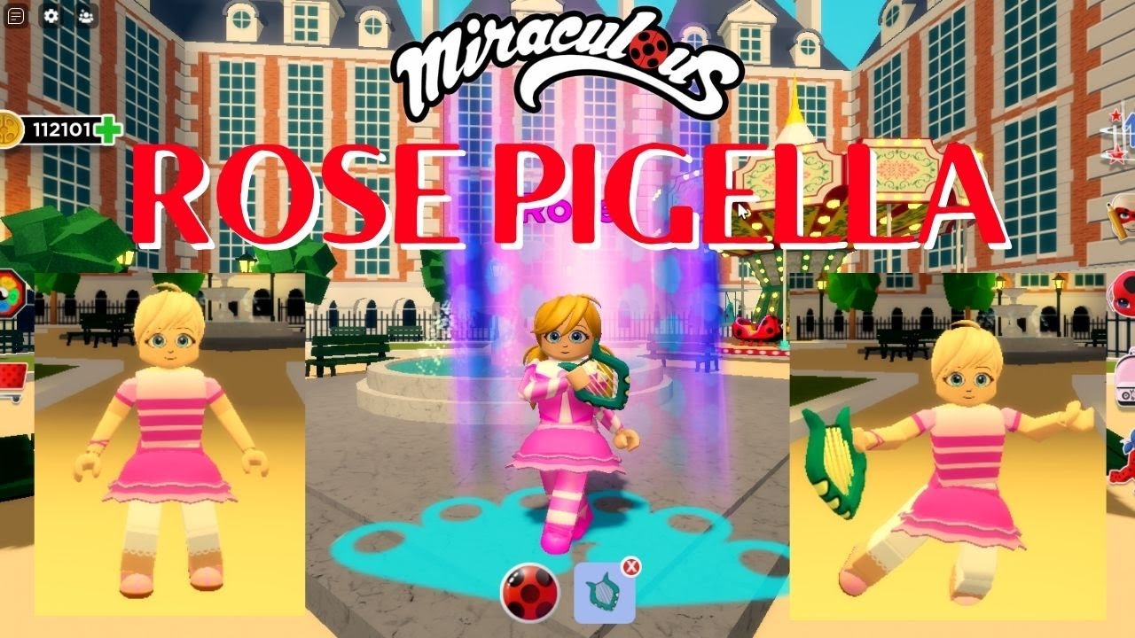 ROSE - PIGELLA FANMADE TRANSFORMATION [UPDATED] 🐷 | ROBLOX MIRACULOUS ...