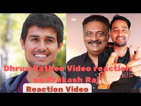 Reaction on Prakash Raj Promotes Dhruv Rathee New Latest Video | Mr ...
