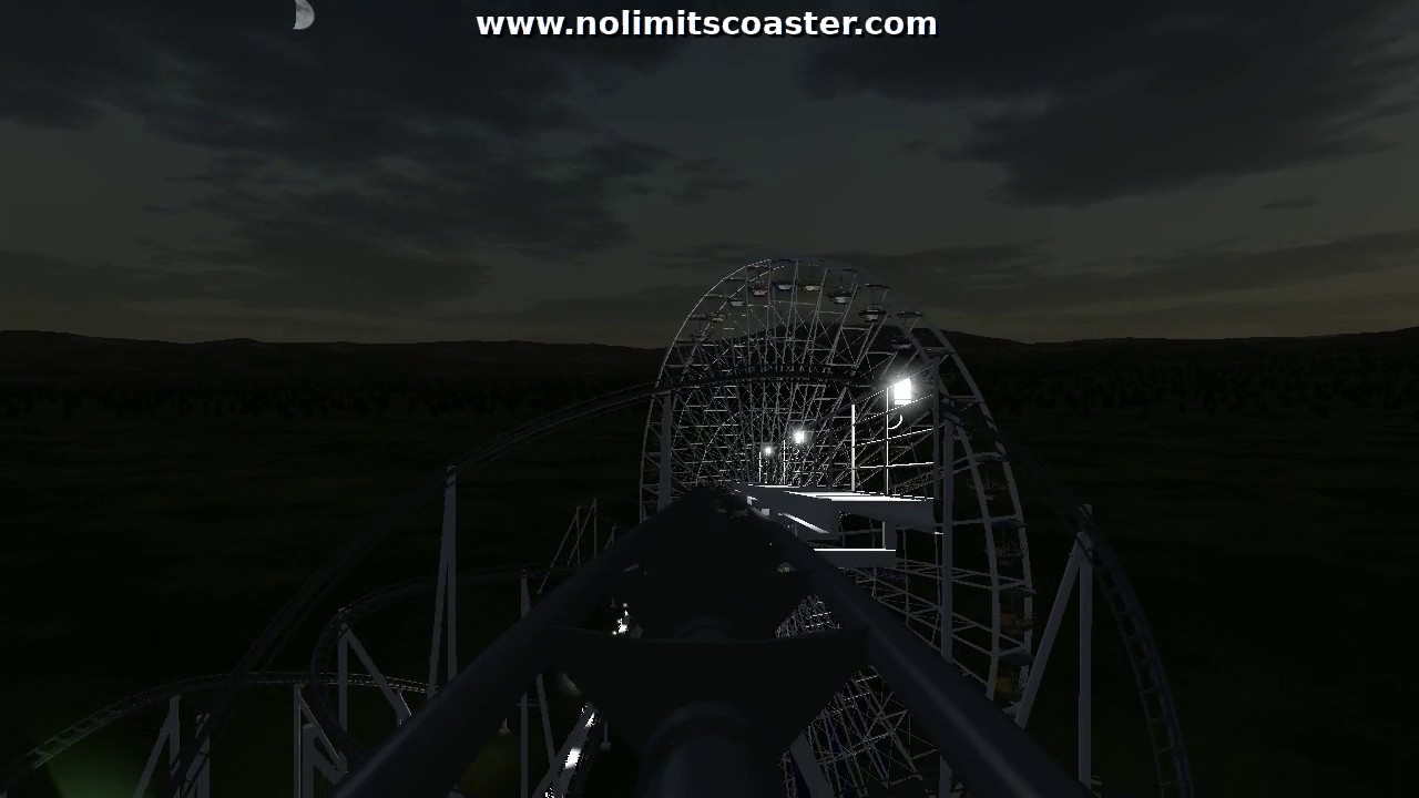 SteelScream - A Launched Vekoma Hyper Coaster Concept Nighttime POV ...
