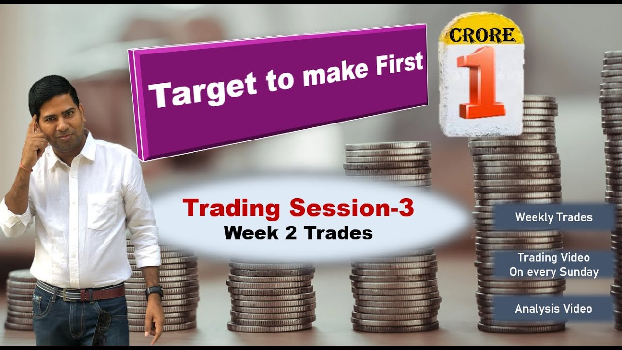 Target to Make your First 1 Crore? Trading Session-3 || Week-2 Oct-23 ...