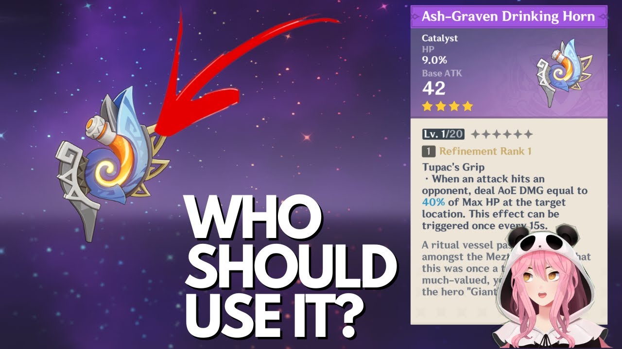 ASH-GRAVEN DRINKING HORN BEST CHARACTERS! | Genshin Impact - YouTube