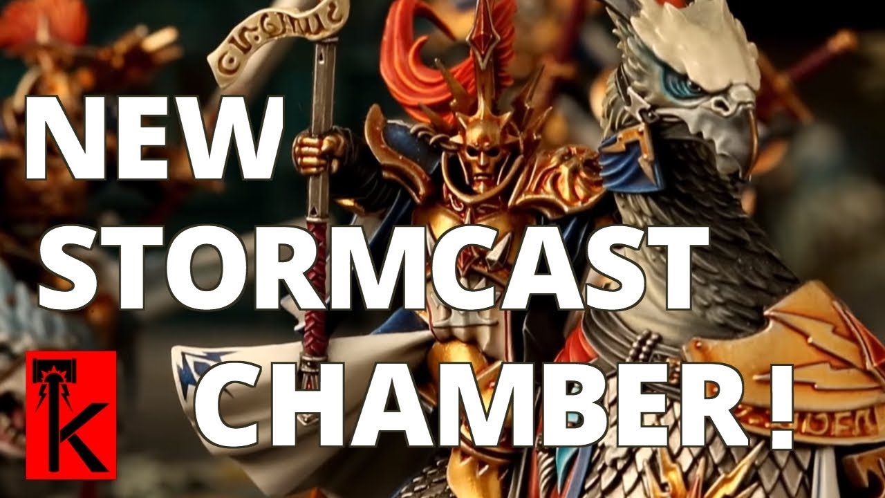 NEW STORMCAST MODELS: SACROSANCT CHAMBER: Warhammer Age of Sigmar - YouTube