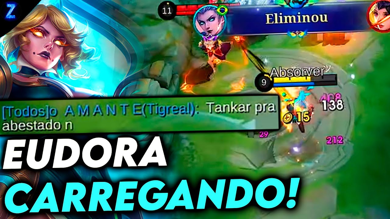 EUDORA MOSTRANDO O PODER DELA - EUDORA GAMEPLAY | Mobile Legends - YouTube