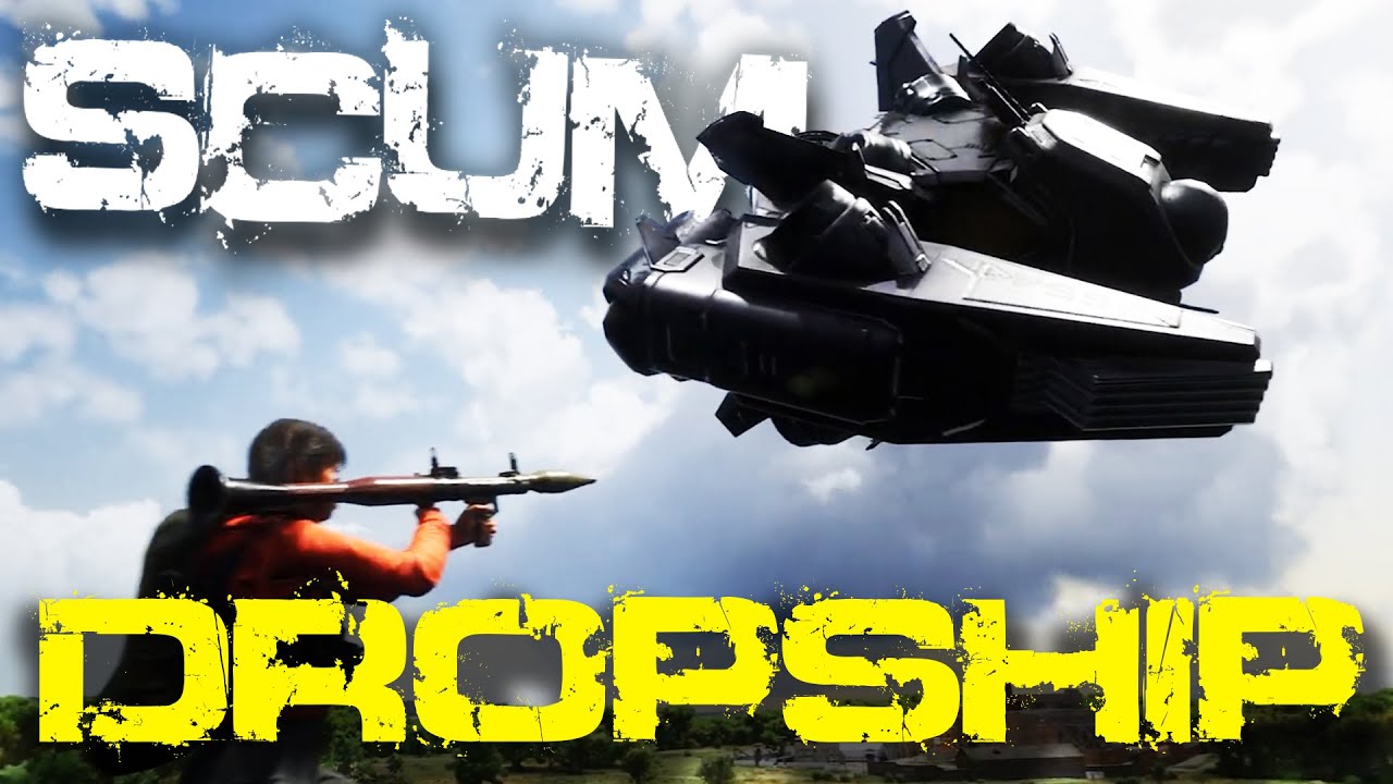 SCUM: NOVO NPC DROPSHIP! A volta do QUAD, novas peças e PINTURAS das ...