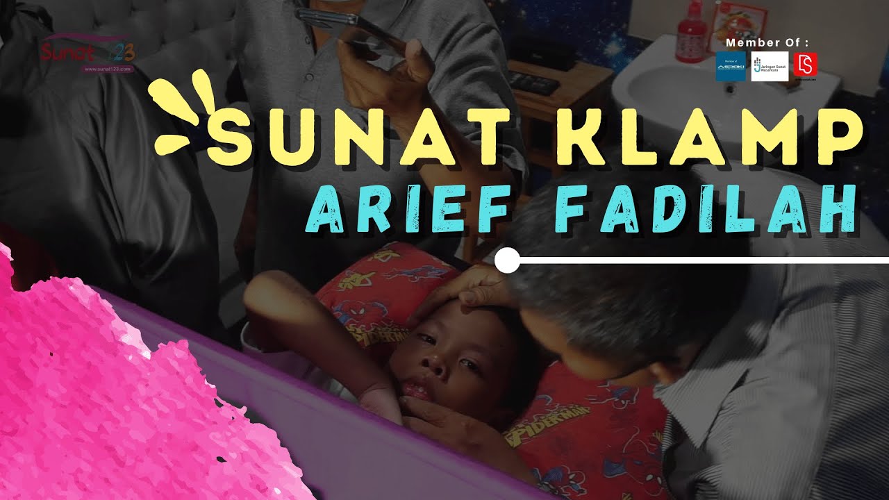 Sunat Ananda Arief Fadilah | Metode Klamp | SUNAT 123 - YouTube