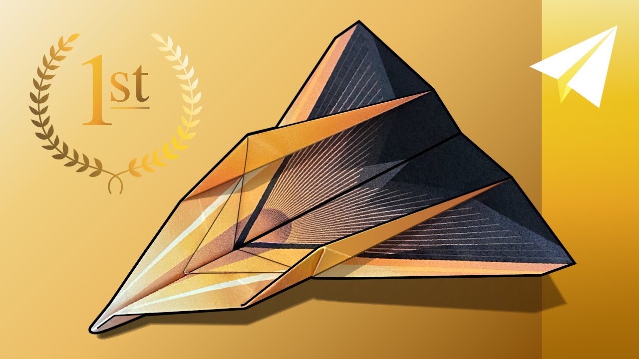 How to Make a Competition Winning Paper Airplane that Flies REALLY Far ...