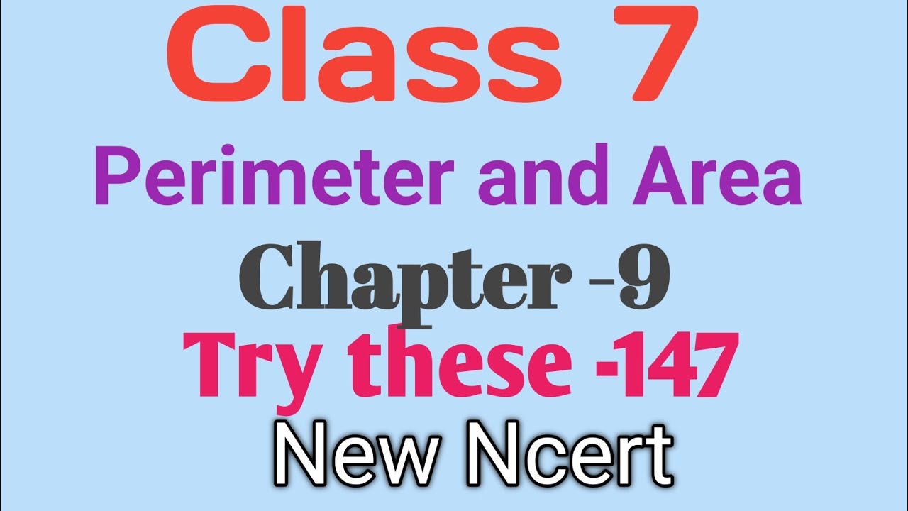 Class 7 Maths - Comparing quantities -Try these Page No - 147 New Ncert ...