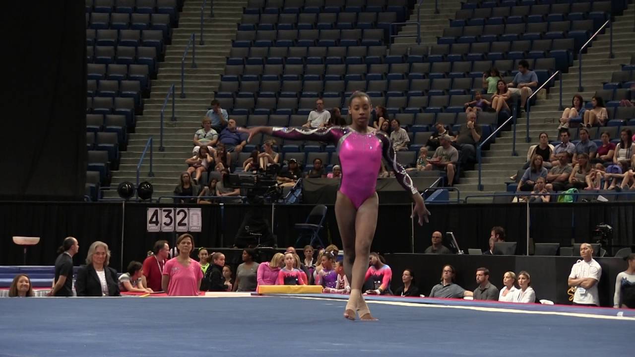 Shania Adams - Floor Exercise - 2016 Secret U.S. Classic - Junior - YouTube