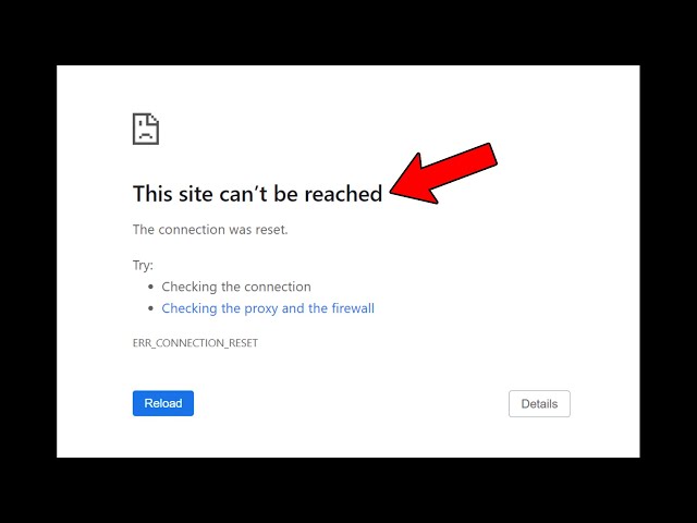 Errconnectionreset Solved How To Fix The Error Connection Reset Error