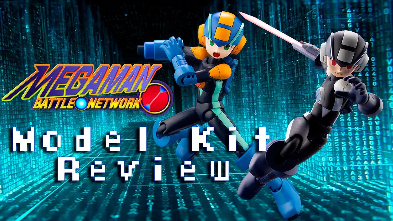 KOTOBUKIYA Megaman EXE Model Kits (Reseña en Español) - YouTube