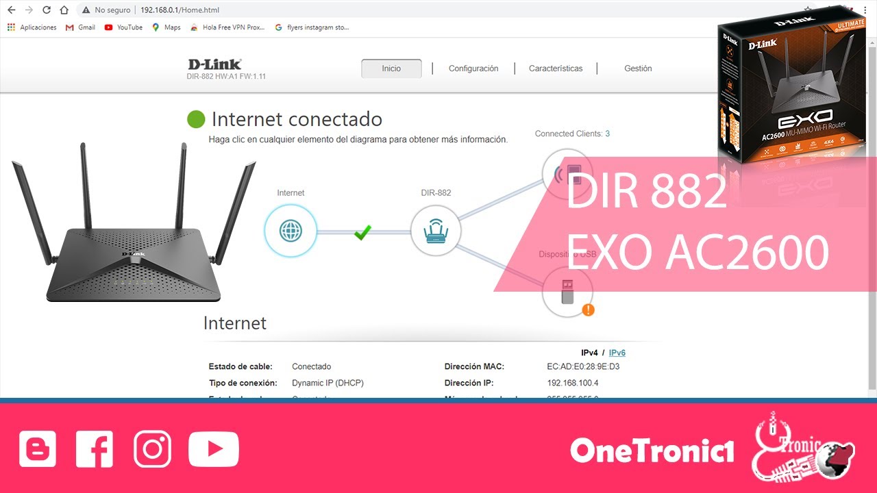 Configurar Router D-Link DIR 882 - YouTube