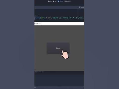 Como hacer una animación de una mano presionando un botón en Godot Engine #godot #gamedev - YouTube