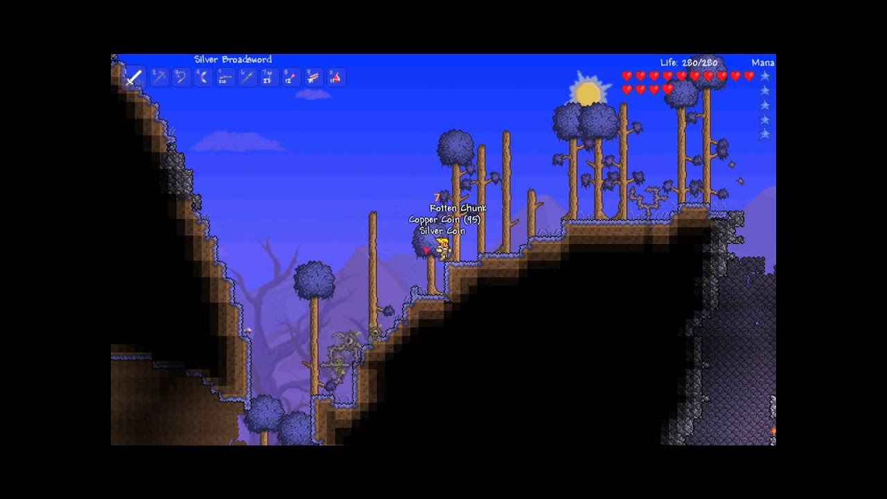 Terraria EoW Playtrough (HD) - YouTube