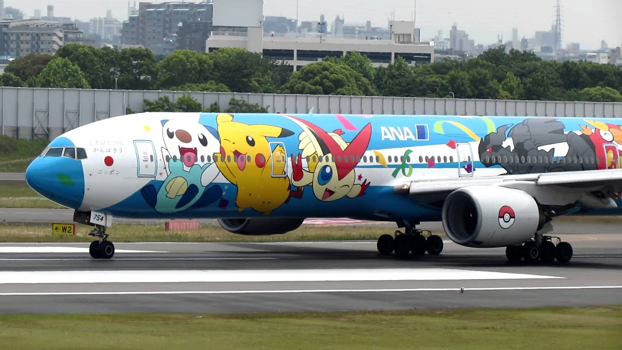 JA754A ANA B777 POKEMON JET TO--SL_H604 - YouTube